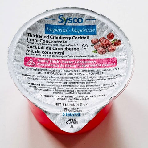 Thickened Drinks-Juice, Water, 118 ml (4 oz) Cups | Caring Solutions Canada